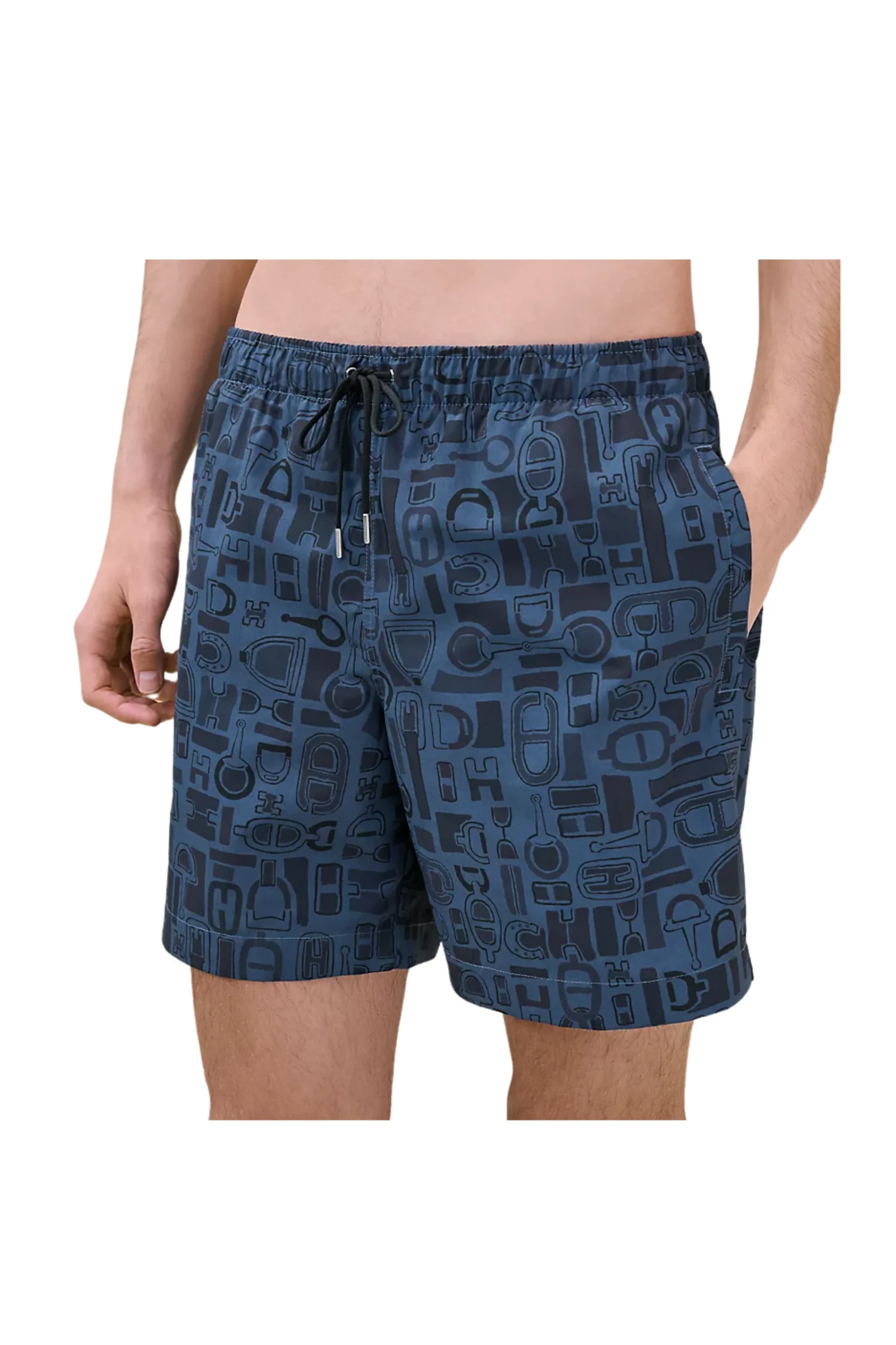 Hermes "Meli-Metal" swim trunks - Golden-Outlet.de