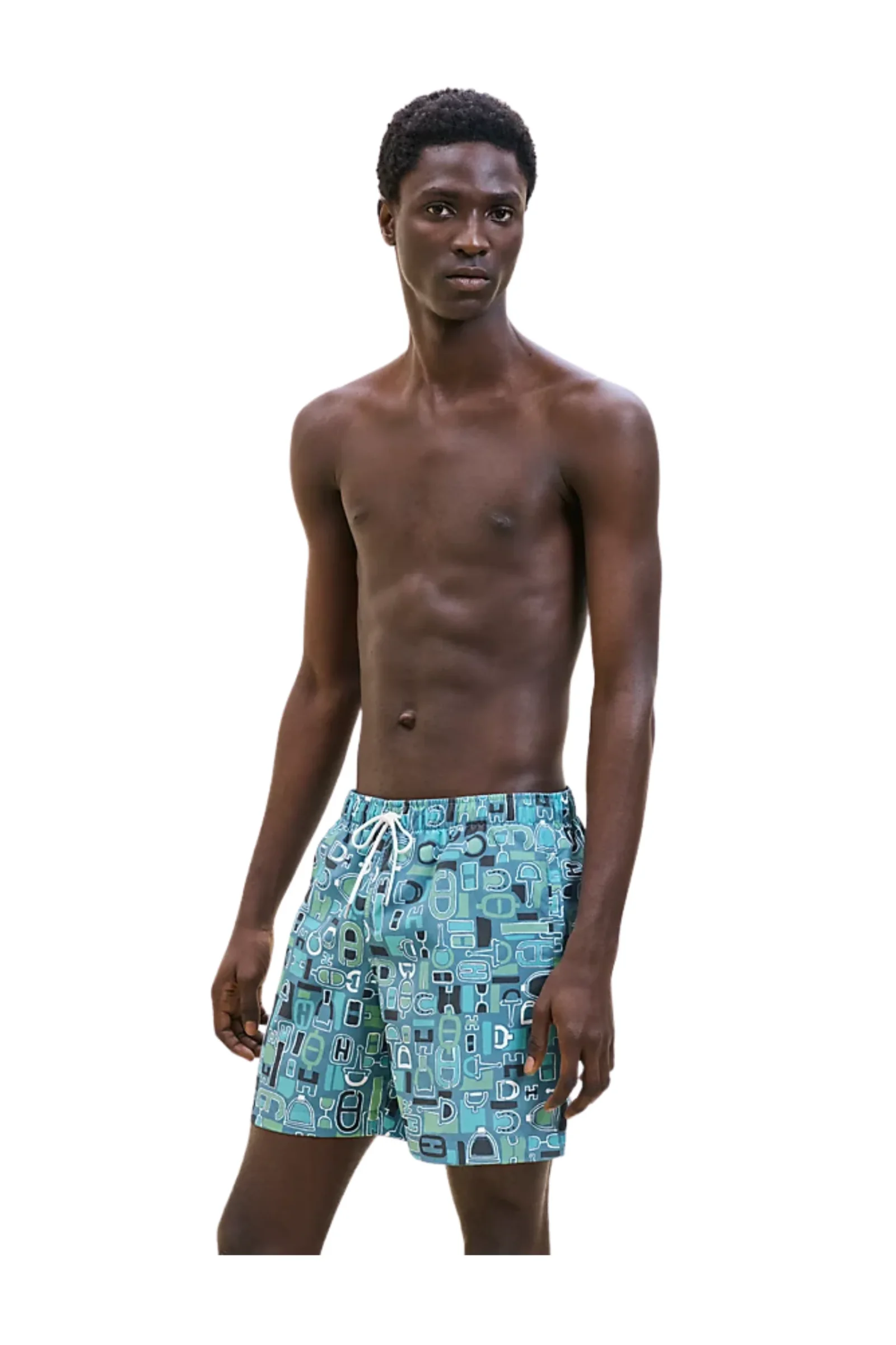 Hermes "Meli-Metal" swim trunks - Golden-Outlet.de