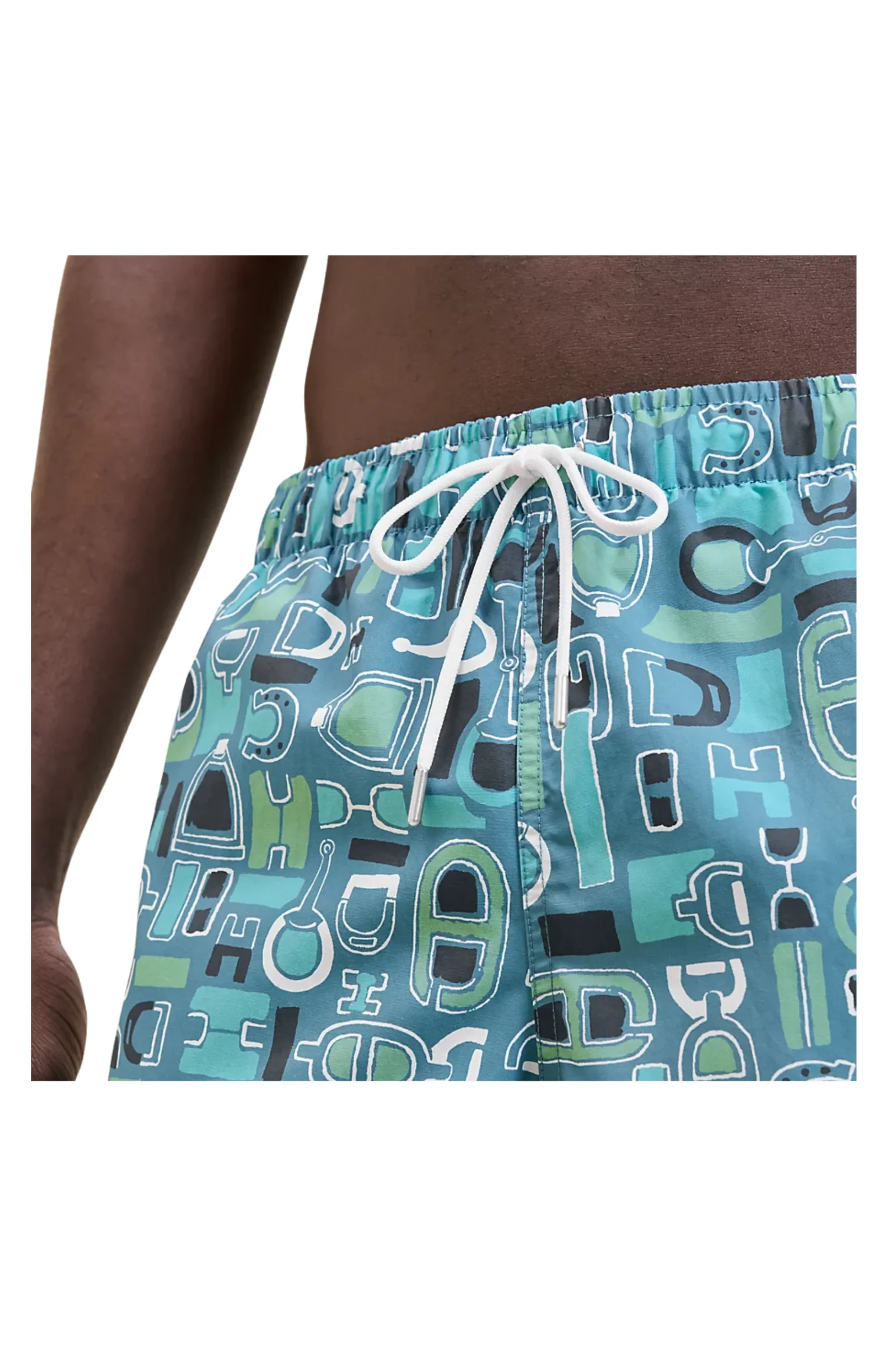 Hermes "Meli-Metal" swim trunks - Golden-Outlet.de